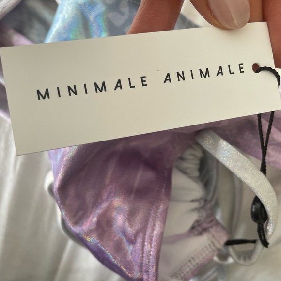 Minimale Animale | Swim | Never Been Worn Bikini Purple Shiny Bikini ...